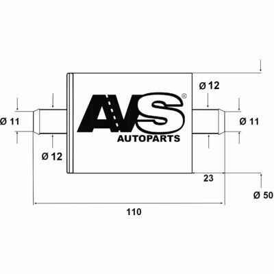 AVS AUTOPARTS G724 Filtre à Carburant pas cher | Distriauto