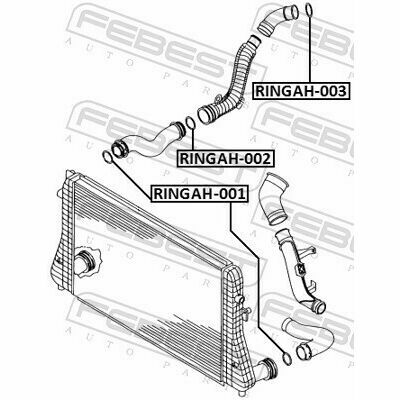 FEBEST RINGAH-002 Dichtring, Ladeluftschlauch günstig | DistriAuto